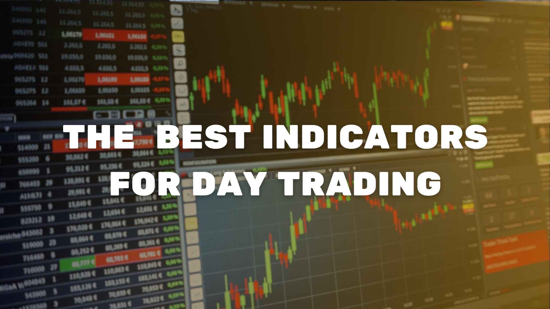 Beginner's Introduction to the Best Indicators for Day Trading